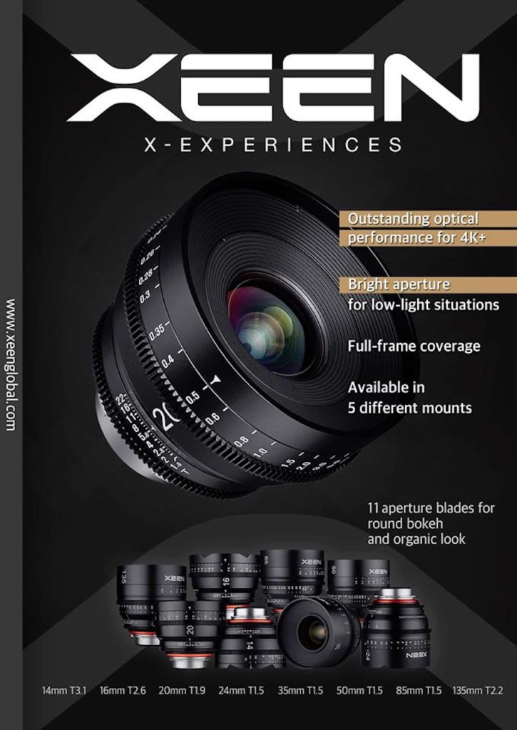 Samyang announces the new XEEN 20mm T1.9 Cine lens - Daily Camera News