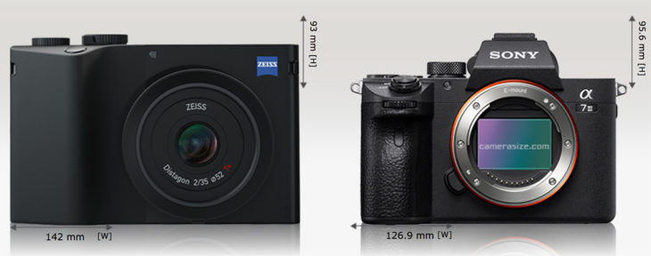 Zeiss ZX1 Size Comparison with Leica, Sony, Nikon Cameras - Daily ...