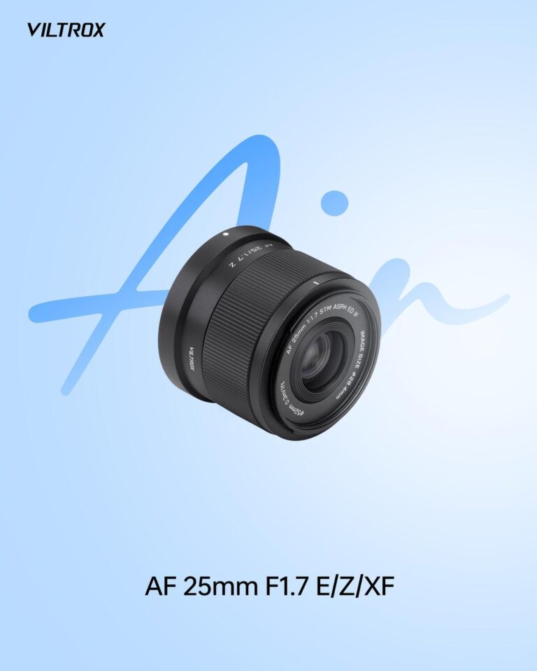 Viltrox AF 25mm f/1.7 Air Lens Announced for APS-c Cameras - Daily ...