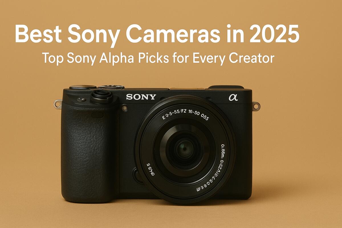Best Sony Mirrorless Cameras 2025 – Top Sony Alpha Picks (Updated)