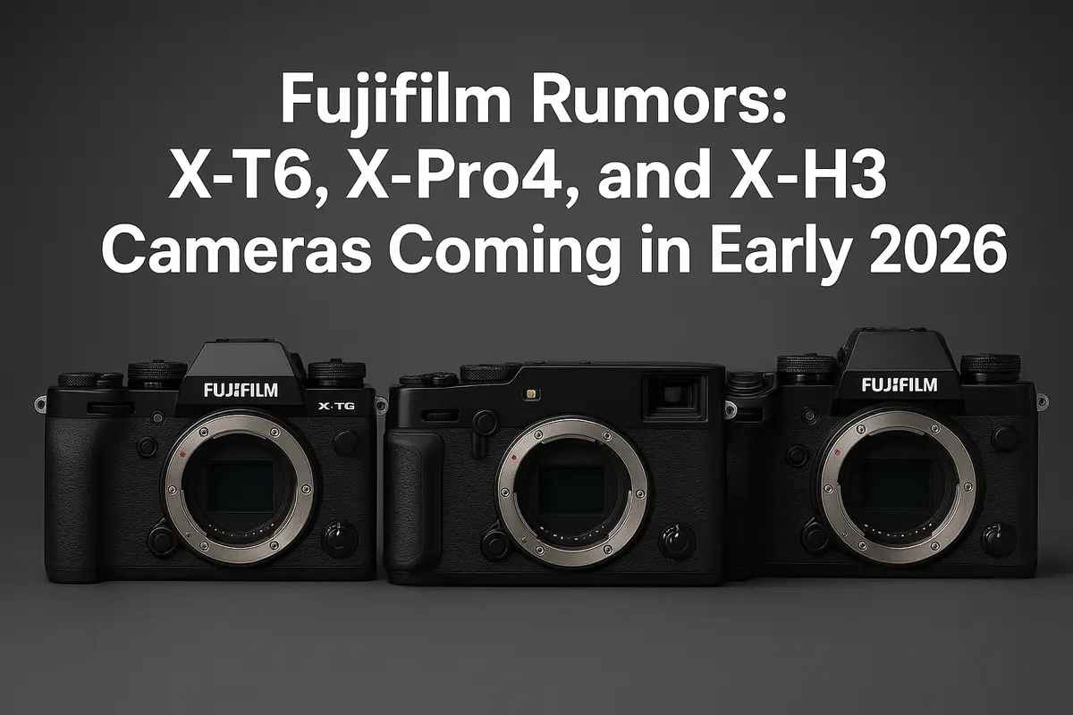 Fujifilm Rumors: X-T6, X-Pro4, and X-H3 Cameras Coming in Early 2026 - Daily Camera News