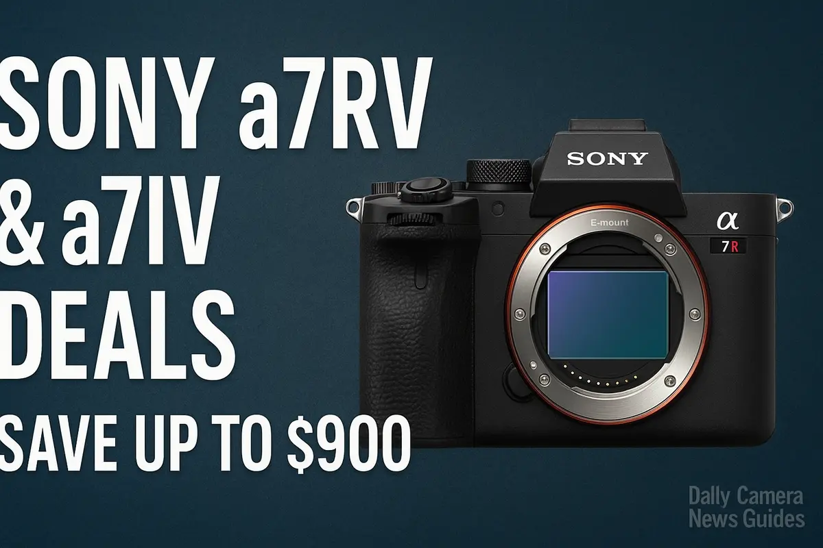 Sony a7RV and a7IV Deals: Save Up to $900 on Two of Sony’s Best Full ...