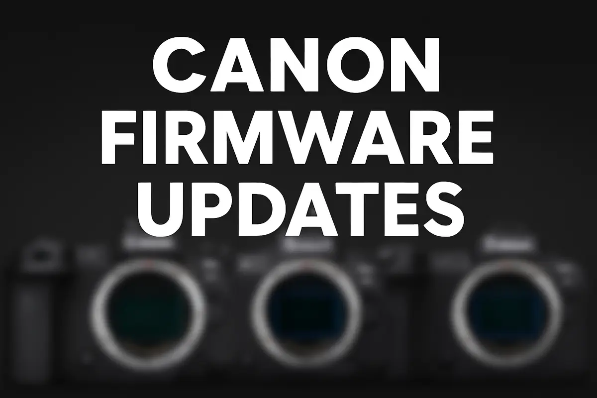 Canon Firmware Updates: EOS R5, R5 Mark II & R6 Mark III Get Stability ...