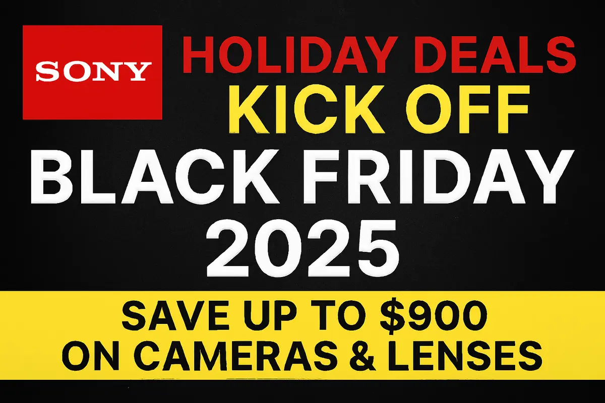 Sony Holiday Deals Kick Off Black Friday 2025 – Save Up to $900 on ...