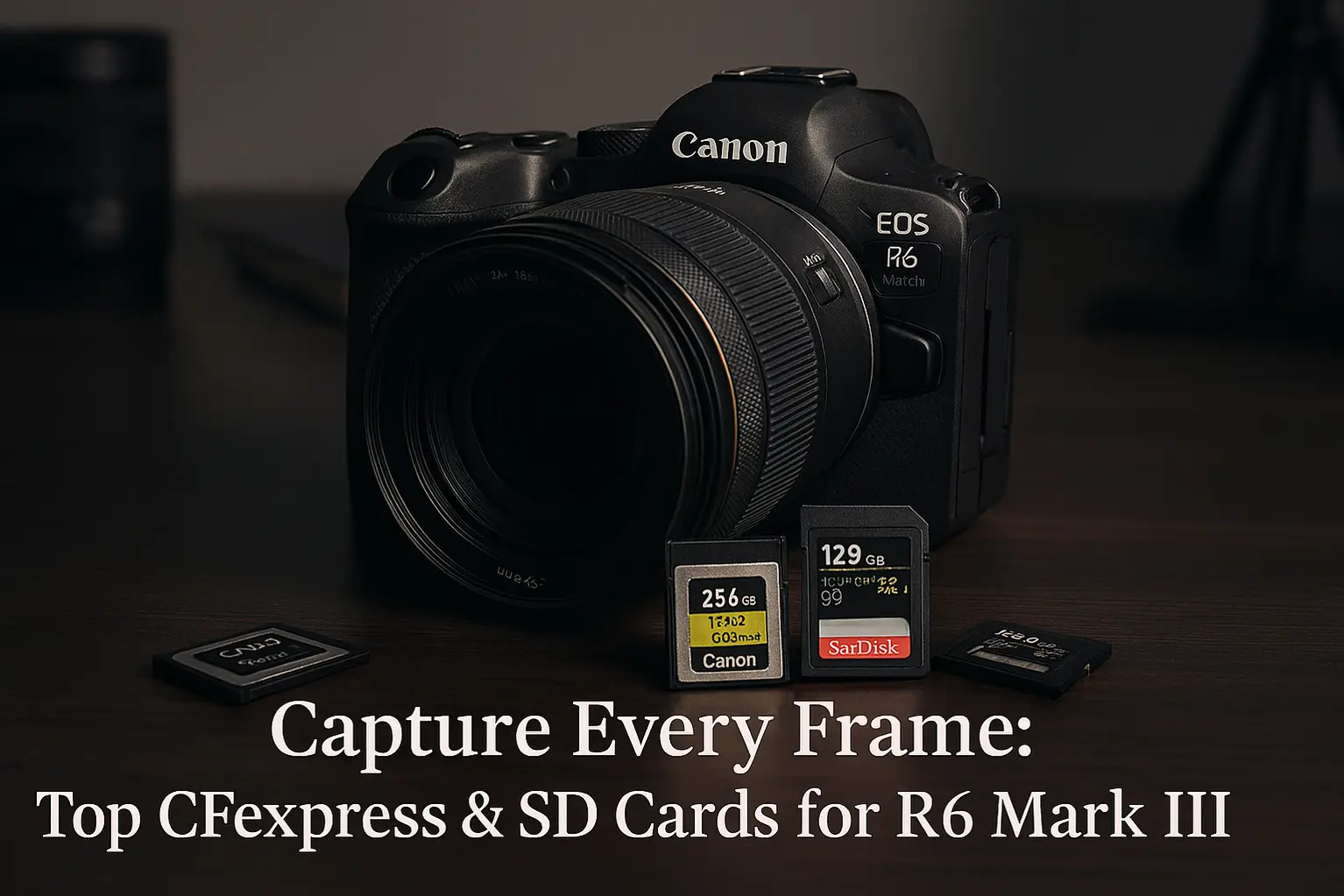 Canon EOS R6 Mark III Memory Cards Guide – CFexpress & SD Cards