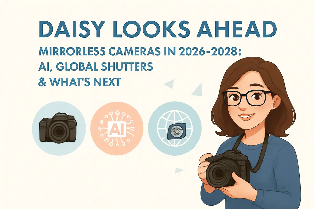 ⭐️ DAISY LOOKS AHEAD — Mirrorless Cameras in 2026–2028: AI, Global ...