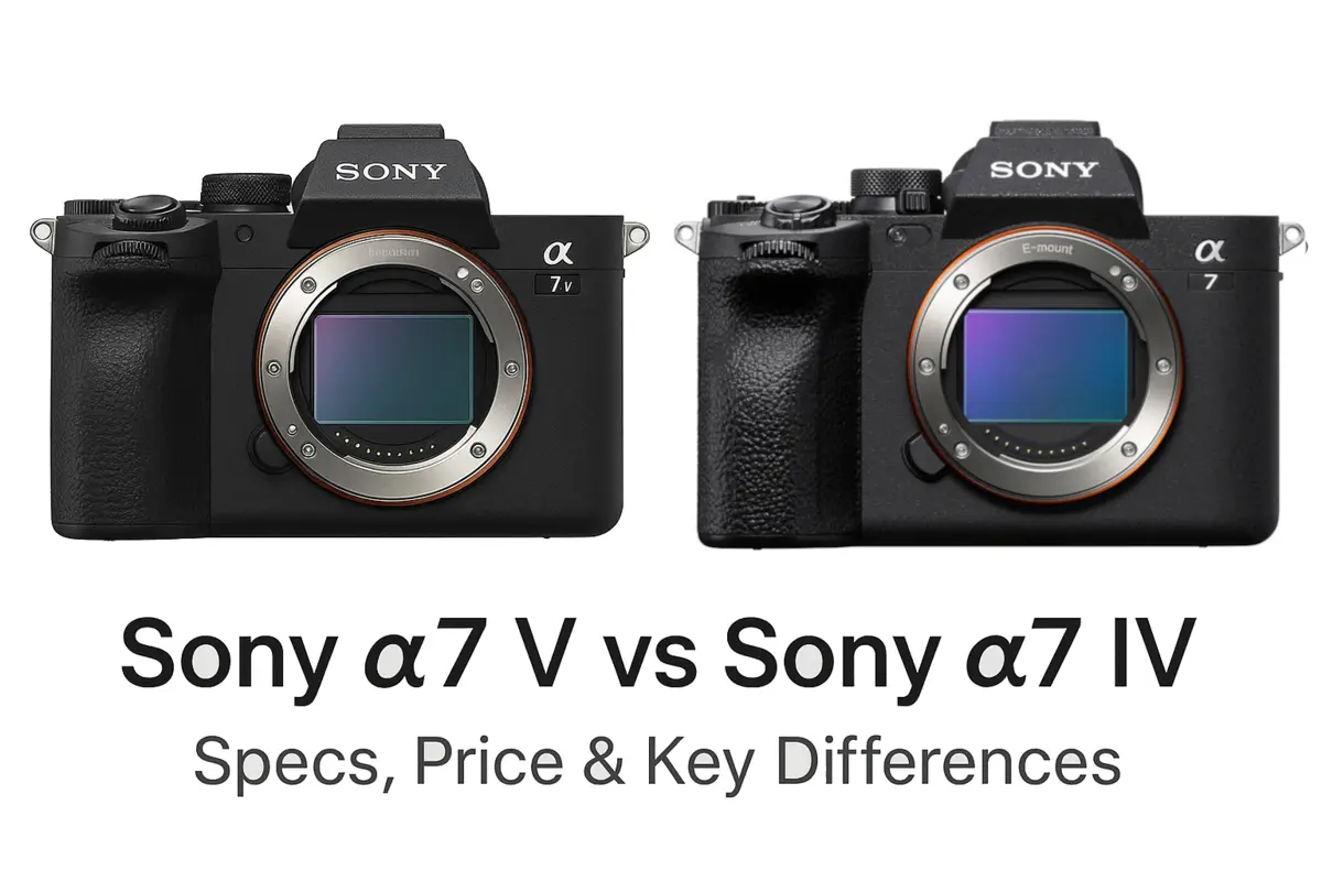 Sony A7 V vs A7 IV Comparison: Specs, Price & Key Differences - Daily ...