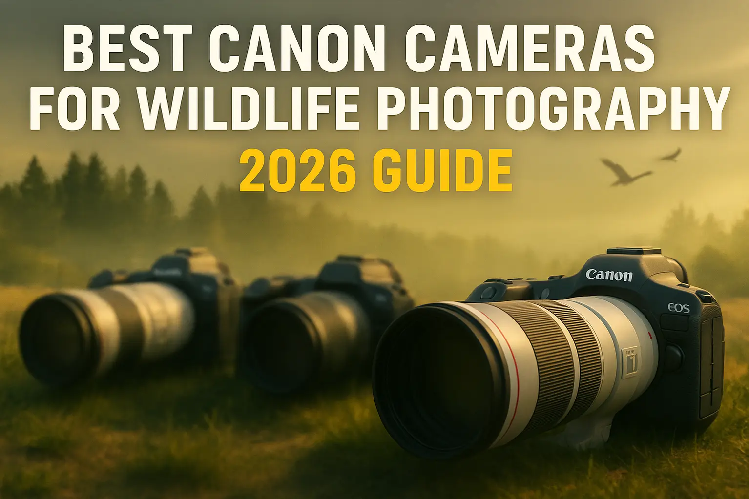 Best Canon Cameras for Wildlife Photography in 2026 (Top Picks)- Daily ...